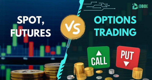 Kiến thức tài chính: Phân biệt và hiểu đúng về Spot, Futures và Options