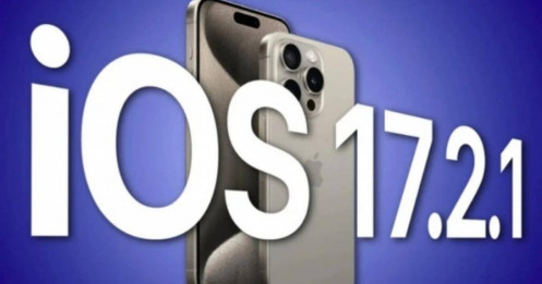Apple ra mắt IOS 17.2.1 đánh dấu làn sóng cuối cùng của năm 2023