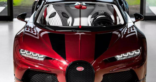 Ngắm nhìn siêu phẩm Bugatti Chiron Super Sport Red Dragon